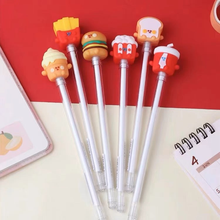 Buy Fast Food Gel Pen - Assorted Online Australia — Minitopia