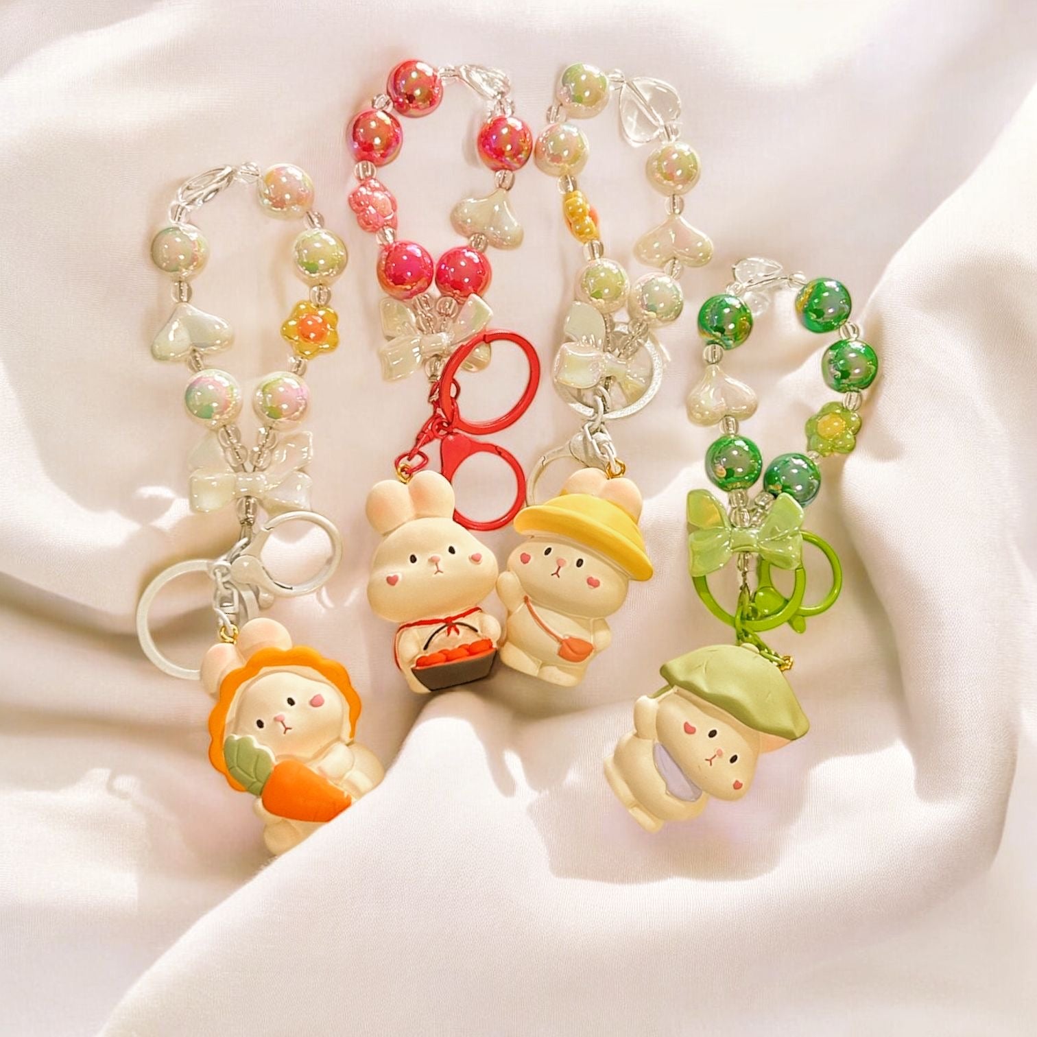 Buy Chibi Bunny Vinyl Keychain Assorted Online Australia — Minitopia