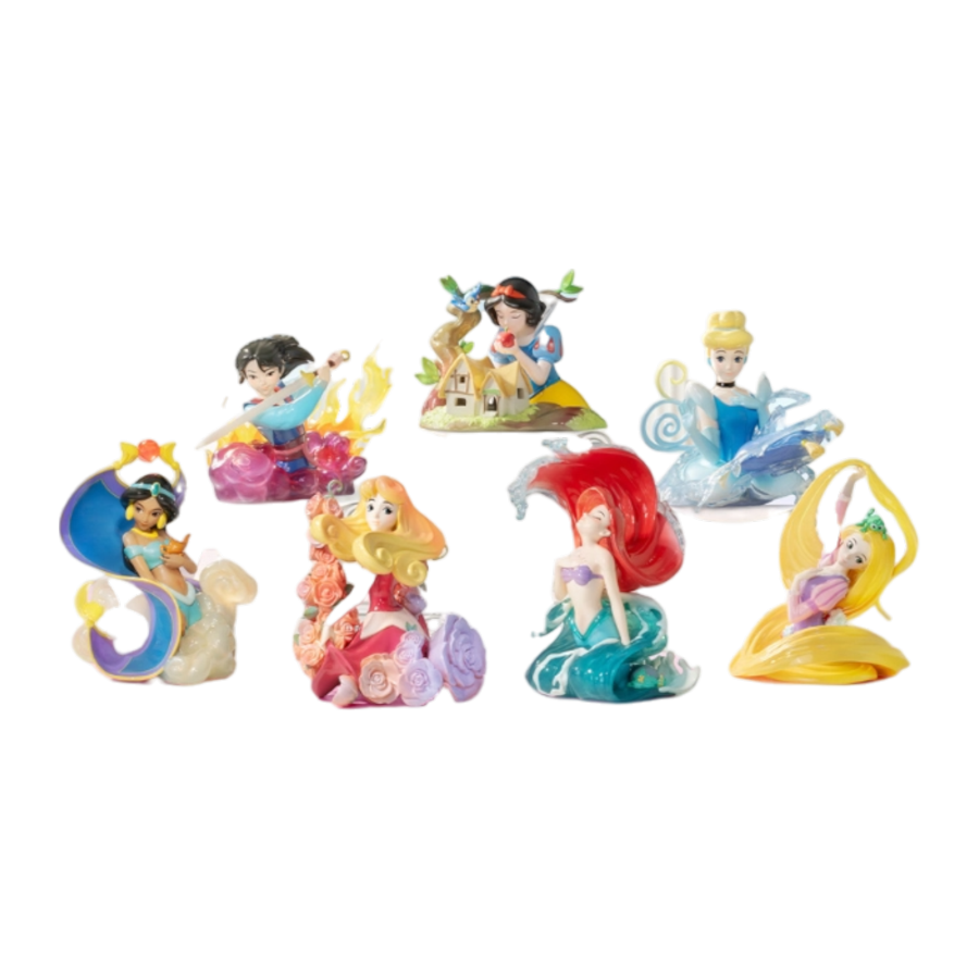 Disney - Disney Princess Art Gallery Blind Box Figures (Series 2)