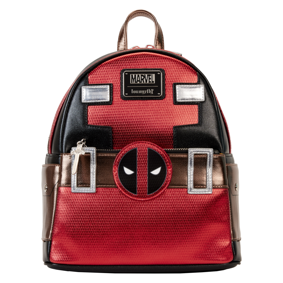 Buy Marvel - Deadpool Metallic Cosplay Mini Backpack Online Australia ...