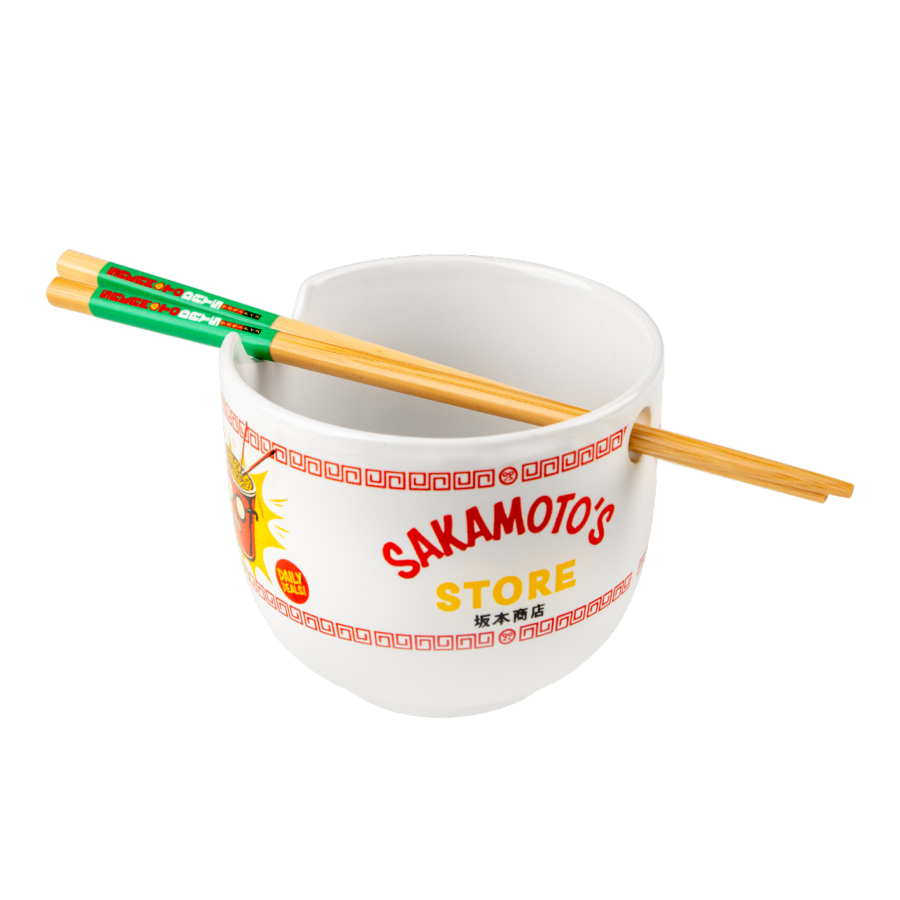 Sakamoto Days - Sakamoto's Store Ramen Bowl with Chopsticks