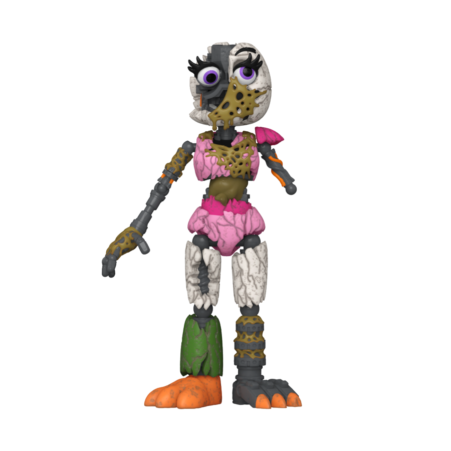Buy Five Nights at Freddy's: Security Breach - Ruined Chica 5" Figure ...
