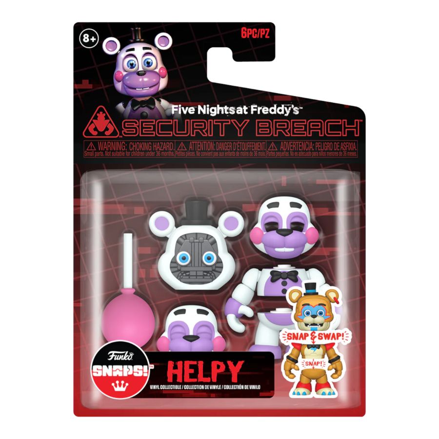 Buy Five Nights at Freddy's - Helpy Snaps! Figure Online Australia ...