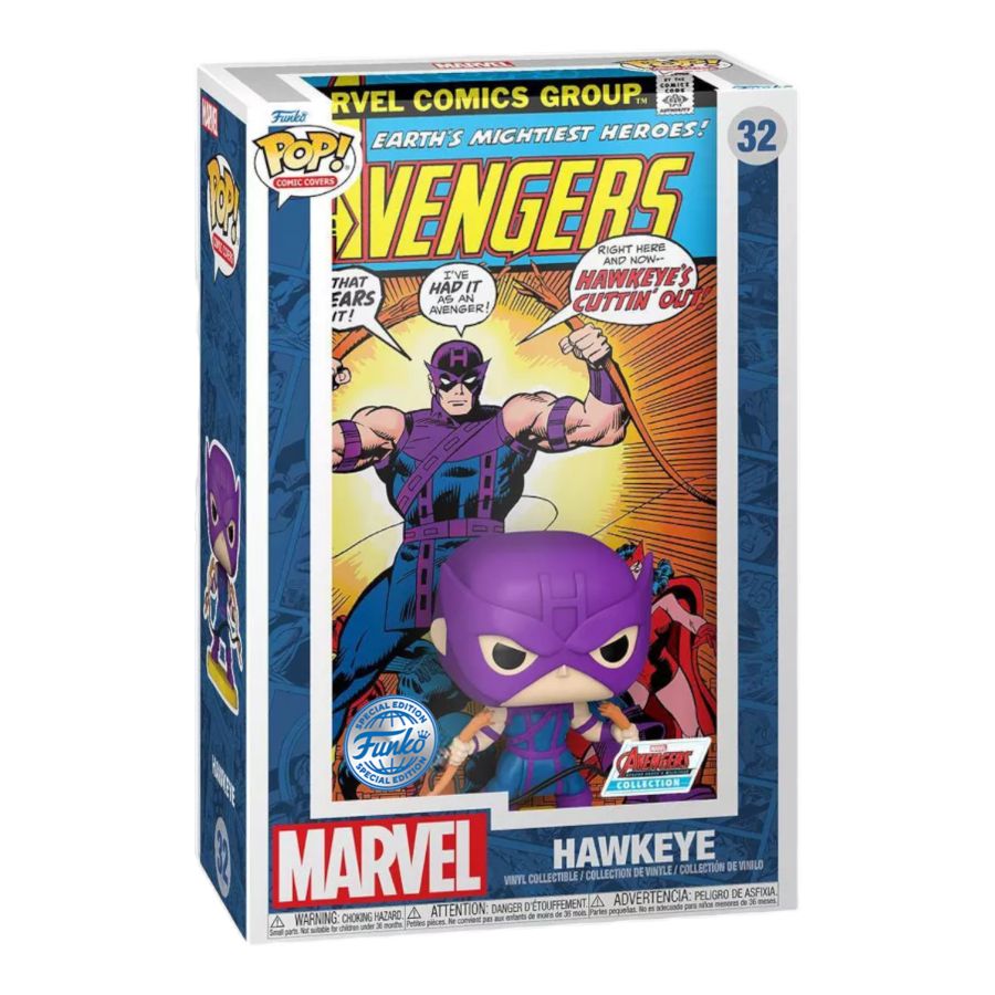 Buy Marvel Comics - Avengers #109 Hawkeye Pop! Comic Cover [RS] Online ...