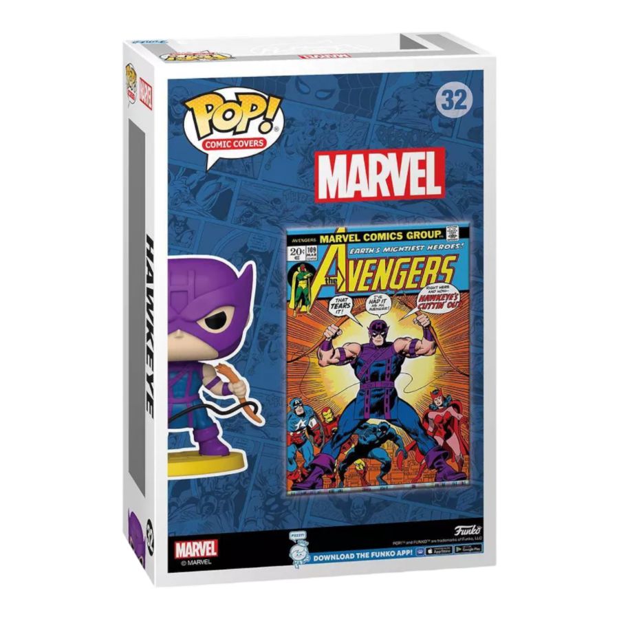 Buy Marvel Comics - Avengers #109 Hawkeye Pop! Comic Cover [RS] Online ...