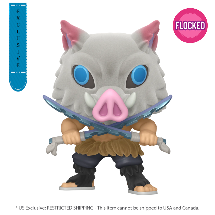 Buy Demon Slayer - Inosuke Hashibira Flocked Pop! Vinyl [RS] Online ...