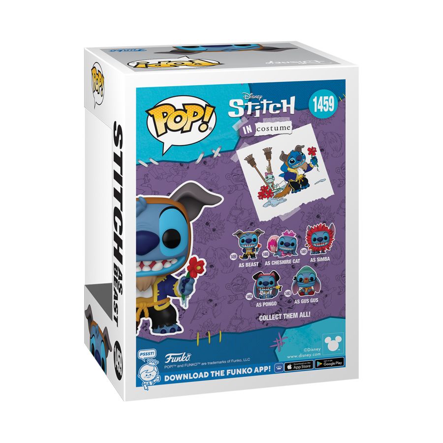 Buy Disney - Stitch Beast Costume Pop! Vinyl Online Australia — Minitopia