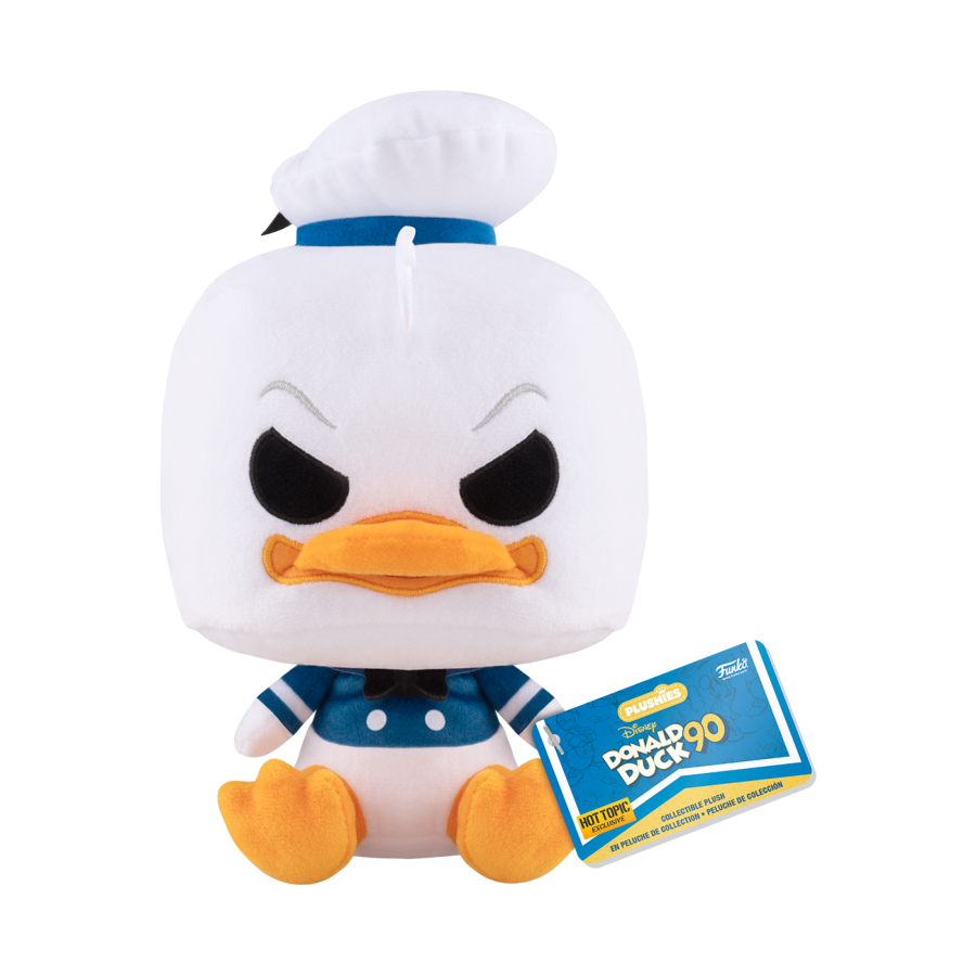 Buy Donald Duck: 90th Anniversary - Donald Duck (Angry) 7" Pop! Plush ...