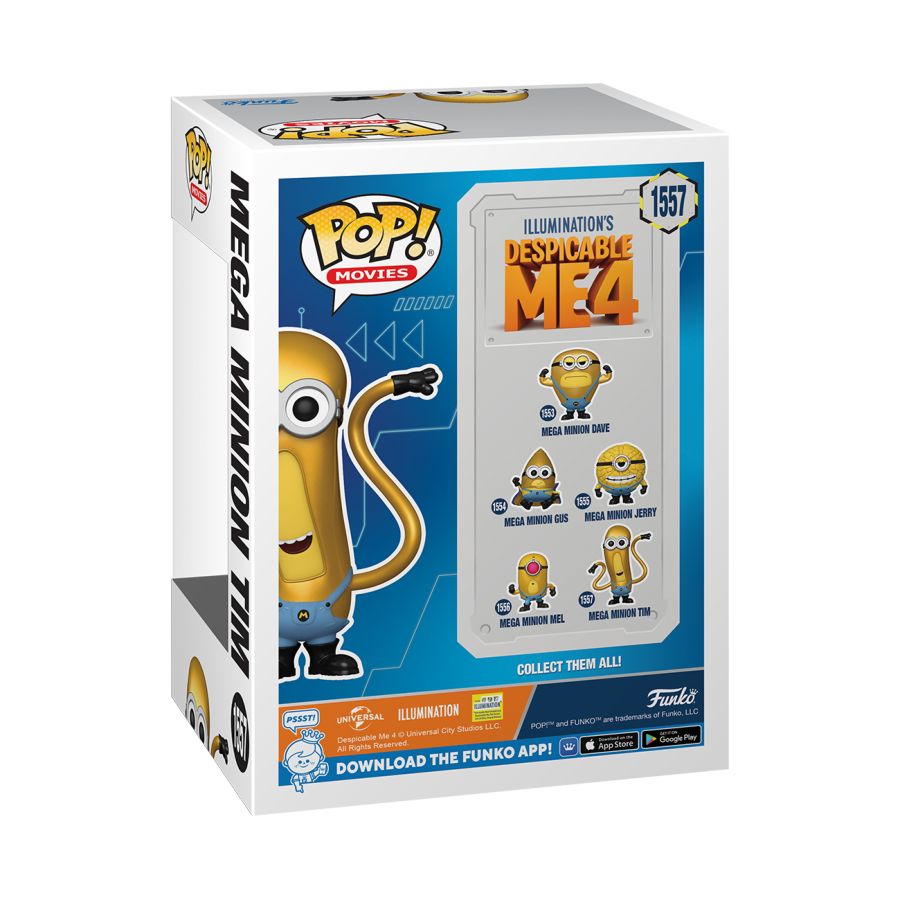 Buy Despicable Me 4 - Mega Minion Tim Pop! Vinyl Online Australia ...