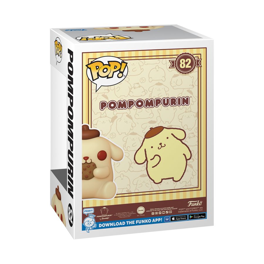 Buy Hello Kitty - Pompompurin (with cookie) Pop! Vinyl [RS] Online ...