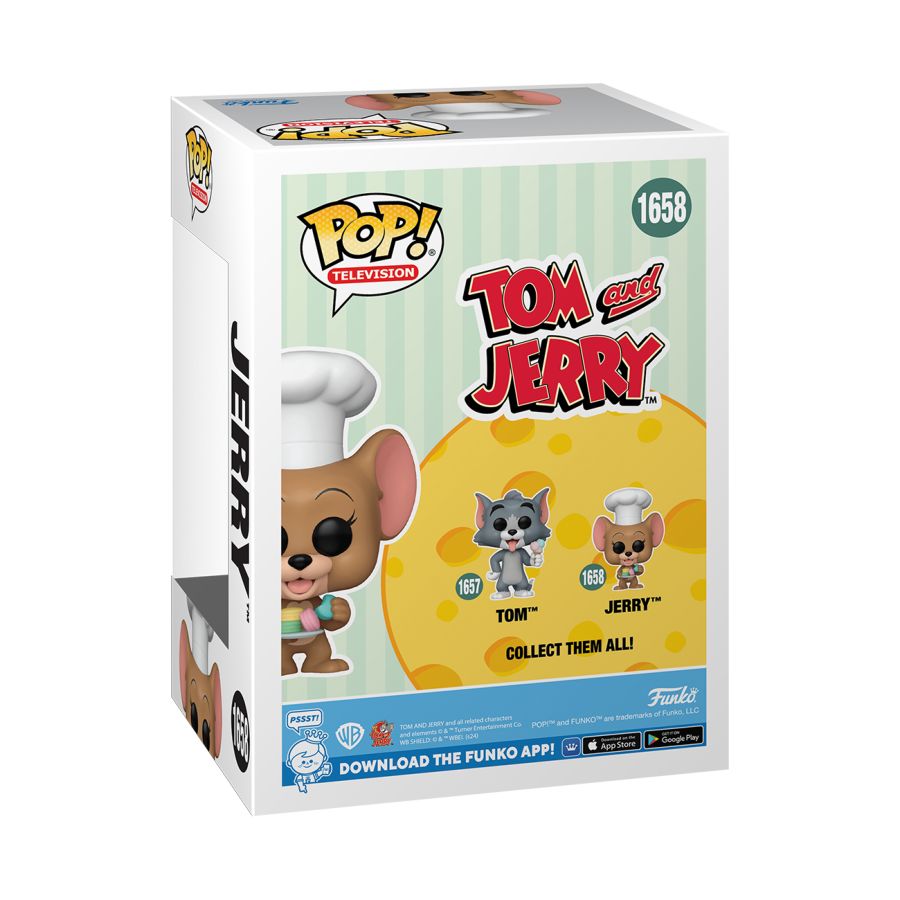 Tom & Jerry - Jerry (with Macarons) Pop! Vinyl