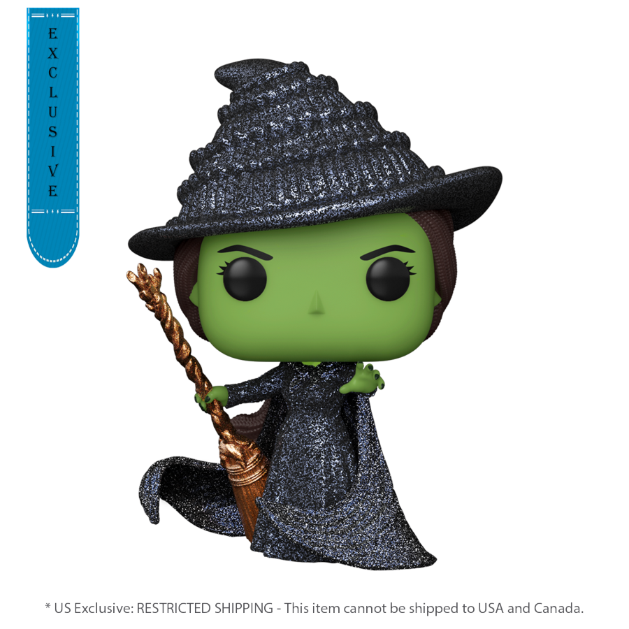 Wicked (2024) - Elphaba US Exclusive Glitter Pop! Vinyl [RS]
