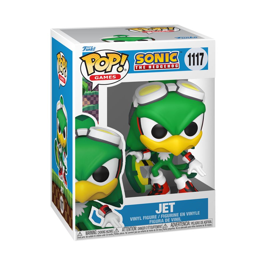 Sonic - Jet the Hawk with Board Pop! Vinyl