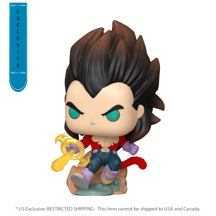 Dragon Ball: GT - Super Saiyan 4 Vegeta (with chase) US Exclusive Floc