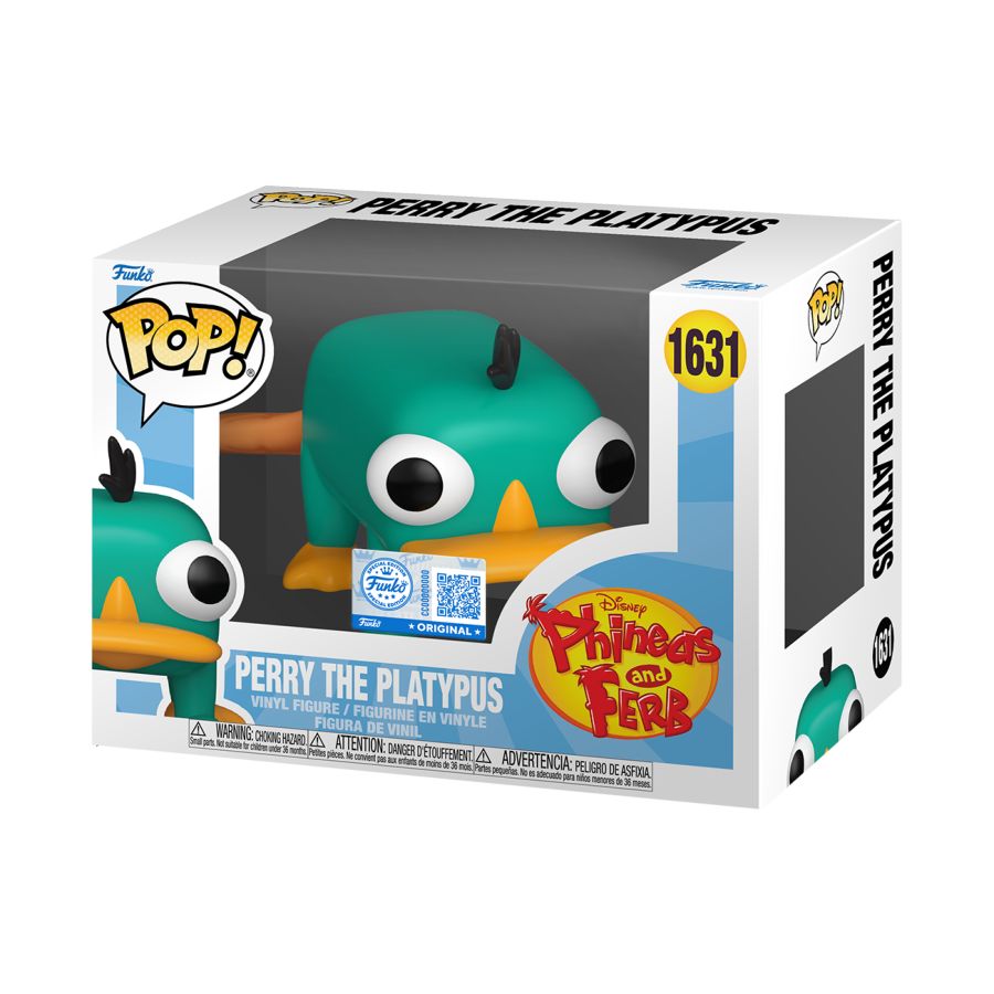 Phineas & Ferb - Perry the Platypus Pop! Vinyl