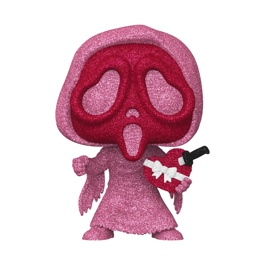 Scream - Ghost Face (Valentines) Diamond Glitter Pop! Vinyl [RS]