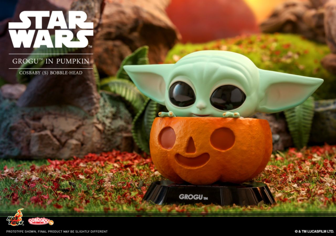 Star Wars: Mandalorian - Grogu in Pumpkin Cosbaby