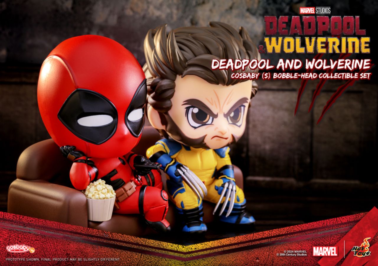 Buy Deadpool 3 - Deadpool & Wolverine Cosbaby [2 Pack] Online Australia ...