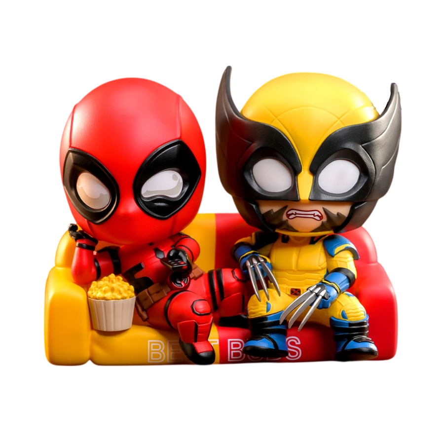 Deadpool & Wolverine - Best Buds on Sofa Cosbaby Set