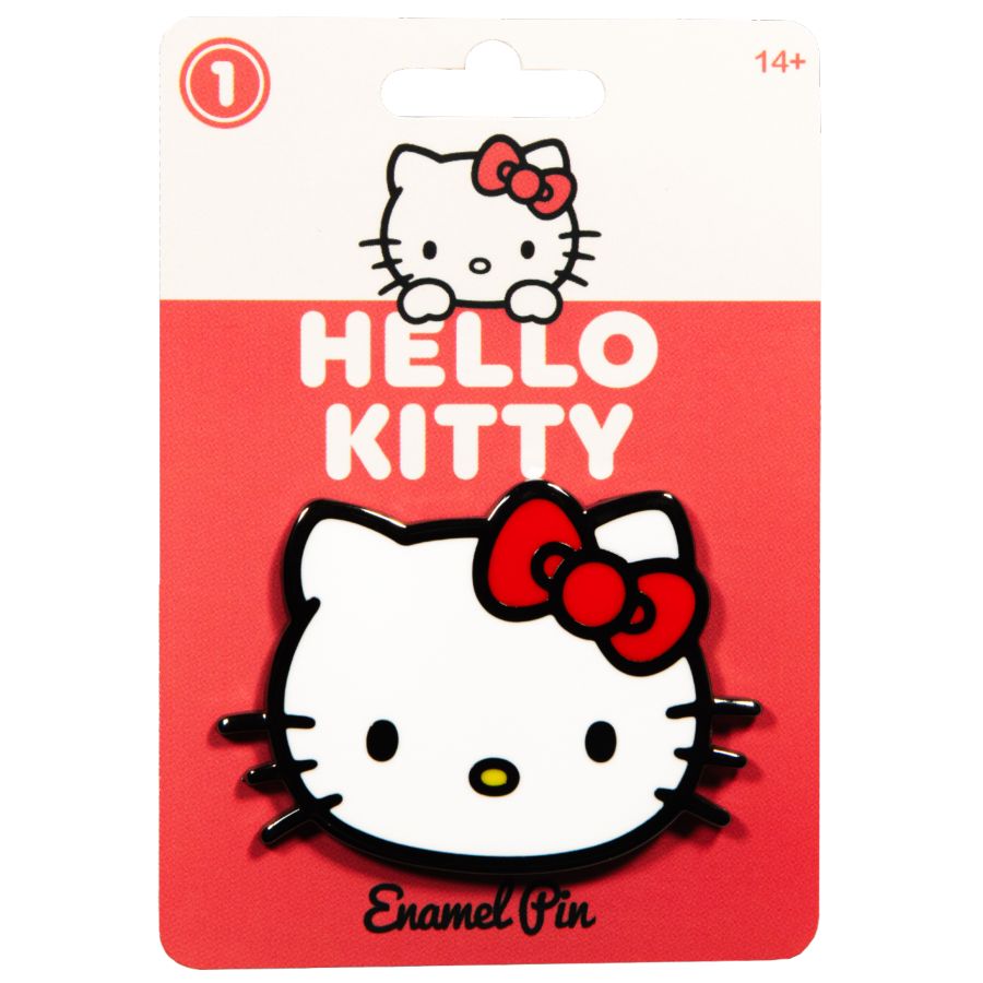 Buy Hello Kitty - #1 Face Enamel Pin Online Australia — Minitopia