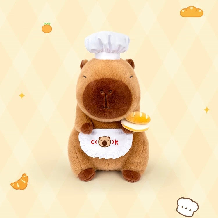 Buy Capybara Pastry Chef Plush - 33cm Online Australia — Minitopia