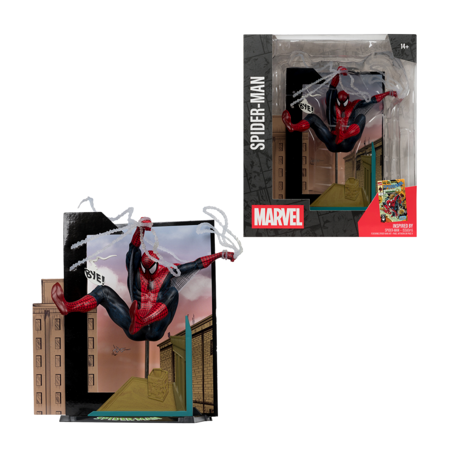 Marvel Comics - Spiderman (Spider-Man 6) 1:10 Scale Collectible Figure