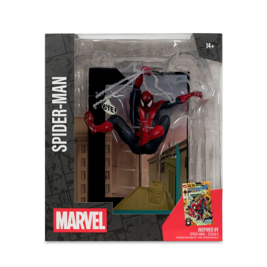 Marvel Comics - Spiderman (Spider-Man 6) 1:10 Scale Collectible Figure