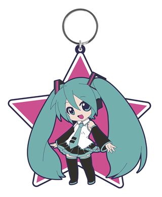 Buy Hatsune Miku - Star - PVC Keyring Online Australia — Minitopia