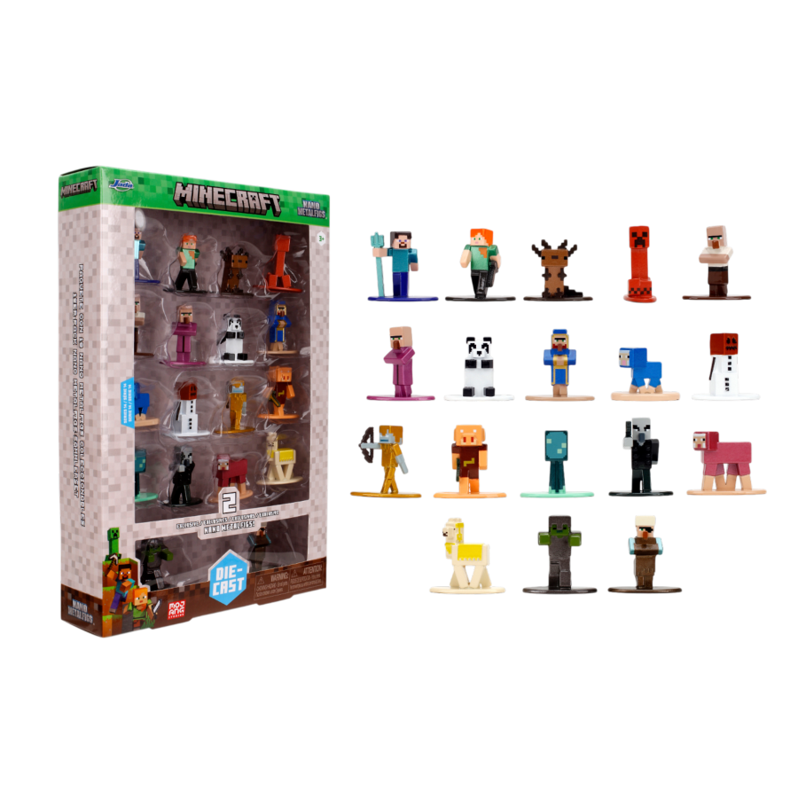 Minecraft - Nano MetalFig 18-Pack (Wave 13)