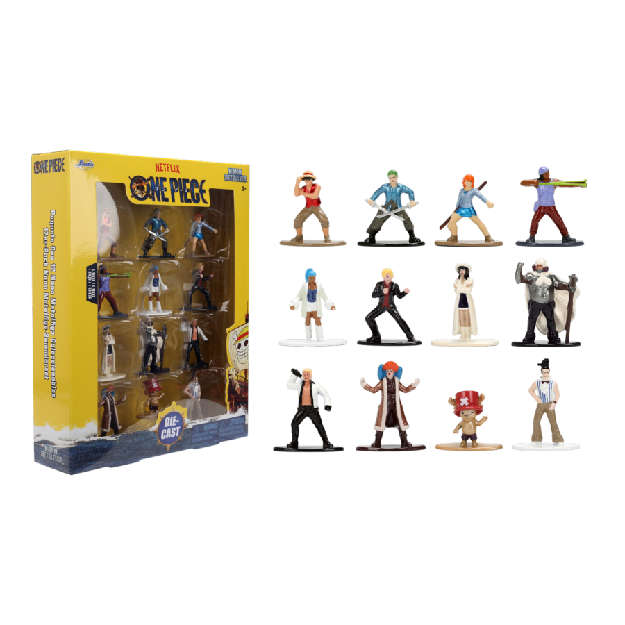 One Piece (Netflix) - Nano Metalfigs 12-Pack