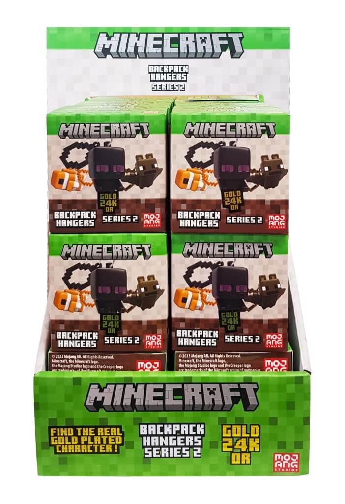 Buy Minecraft Collectible Backpack Hangers Series 2 Online Australia ...
