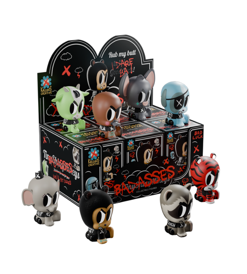 Kaleidos - Tiny Shiny Hiney Badasses Blind Box Assortment (Series 2)