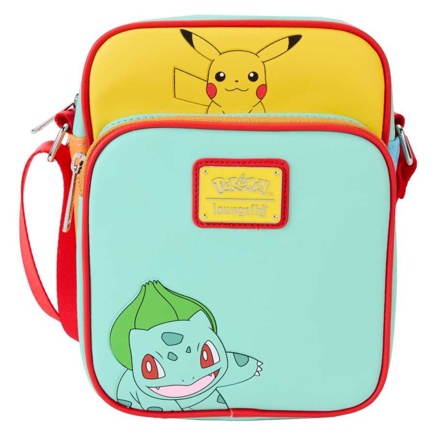 Buy Pokemon - Starters Colour Block Crossbody Bag Online Australia ...