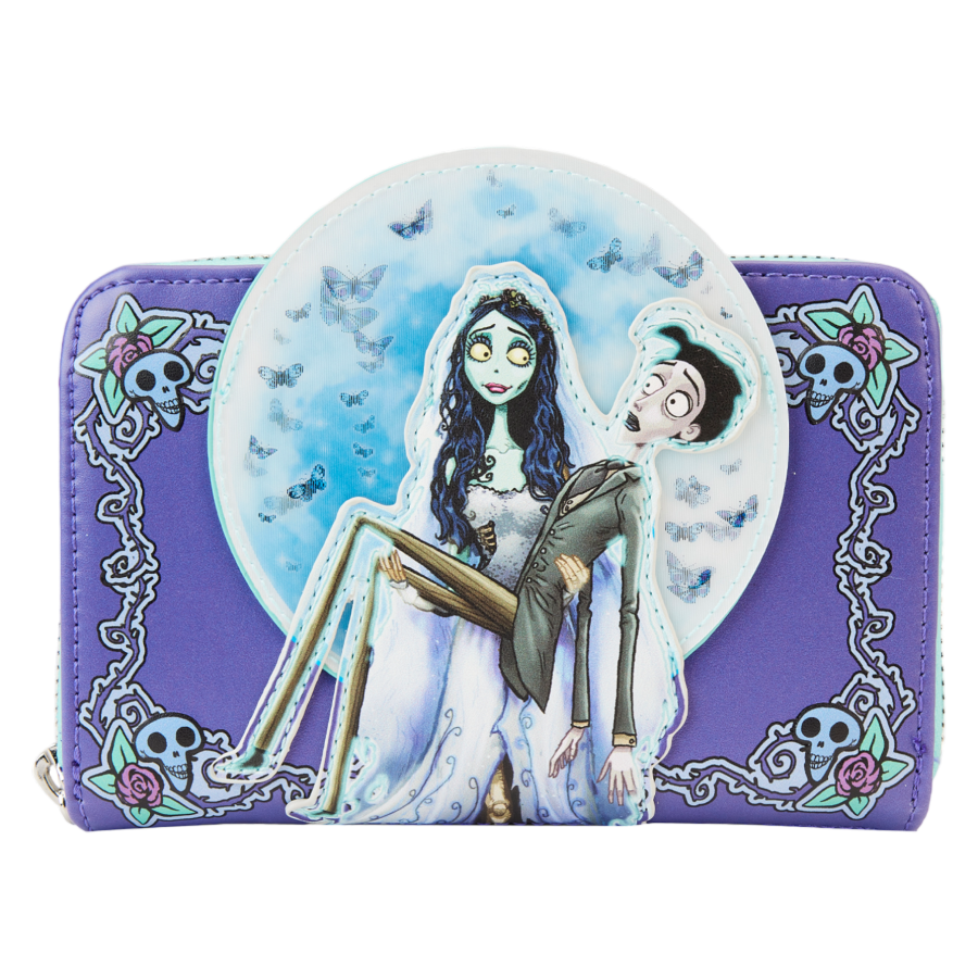 Buy Corpse Bride - Moon Zip Around Wallet Purse Online Australia ...