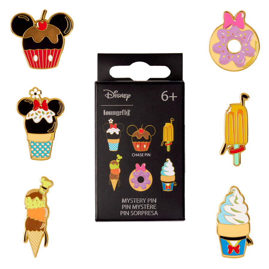 Disney - Sensational 6 Surprise Snack Pin Assortment Blind Box
