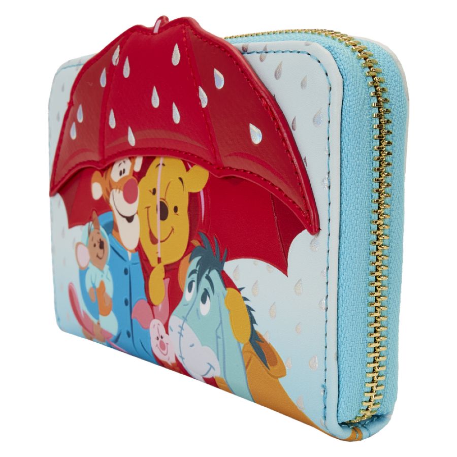 Buy Winnie The Pooh - Pooh & Friends Rainy Day Zip Around Wallet Online ...