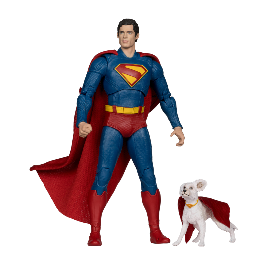 Superman: Legacy (2025) - Superman with Krypto 7" Deluxe Action Figure