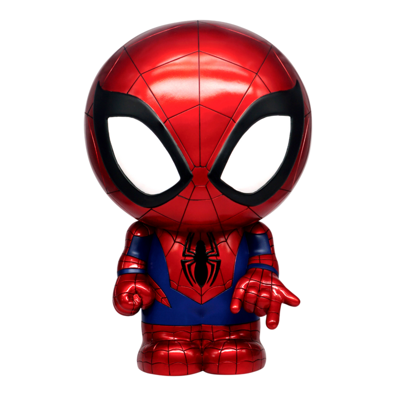 Marvel - Spider-Man Jumbo 18" Figural Bank (Metallic Version)