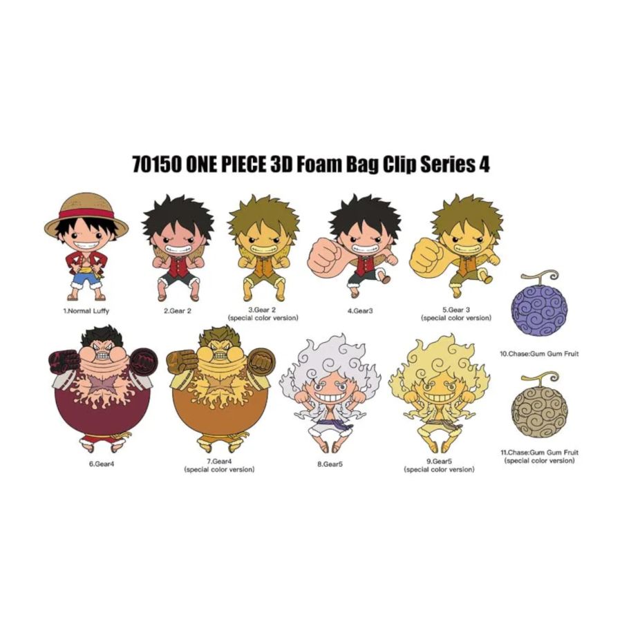 Buy One Piece - 3D PVC Bag Clips Blind Bag Series 4 Online Australia ...