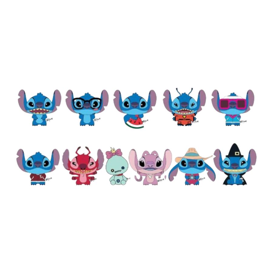 Lilo & Stitch - Stitch 3D Plush Keychain Blind Bags