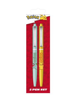 Buy Pokemon - Yellow & Blue - 2 Pen Set Online Australia — Minitopia