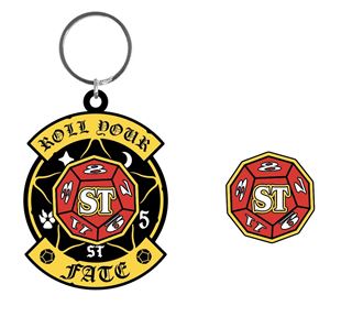 Buy Stranger Things - Dice Spinner Keyring Online Australia — Minitopia