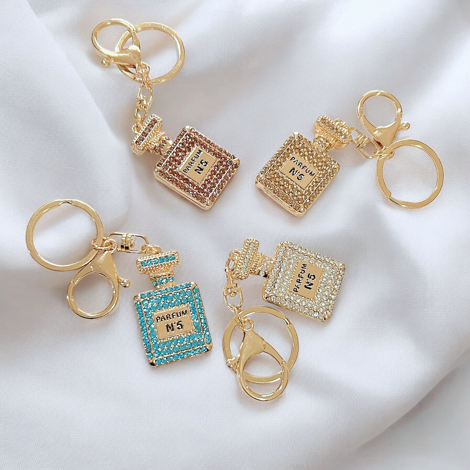 Buy Perfume Bottle Diamante Keychain - Assorted Online Australia ...