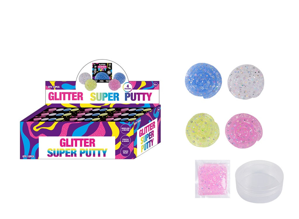 Buy Glitter Super Putty - Assorted Online Australia — Minitopia