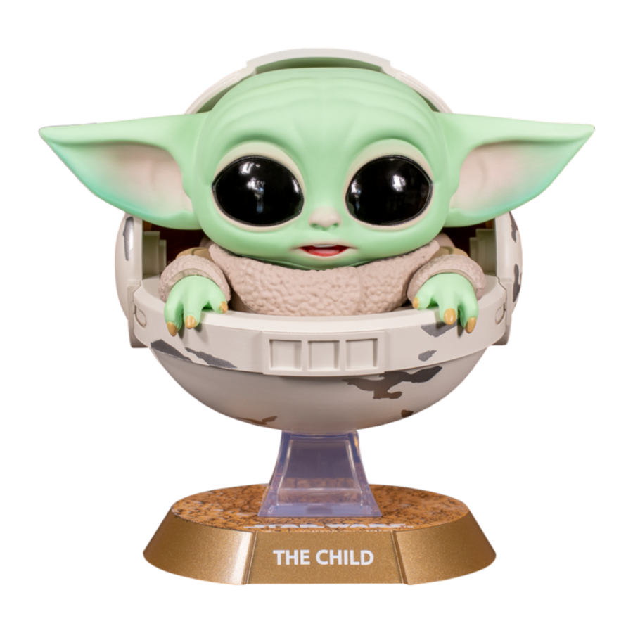 Buy Star Wars: The Mandalorian - The Child with Hover Pram Cosbaby ...