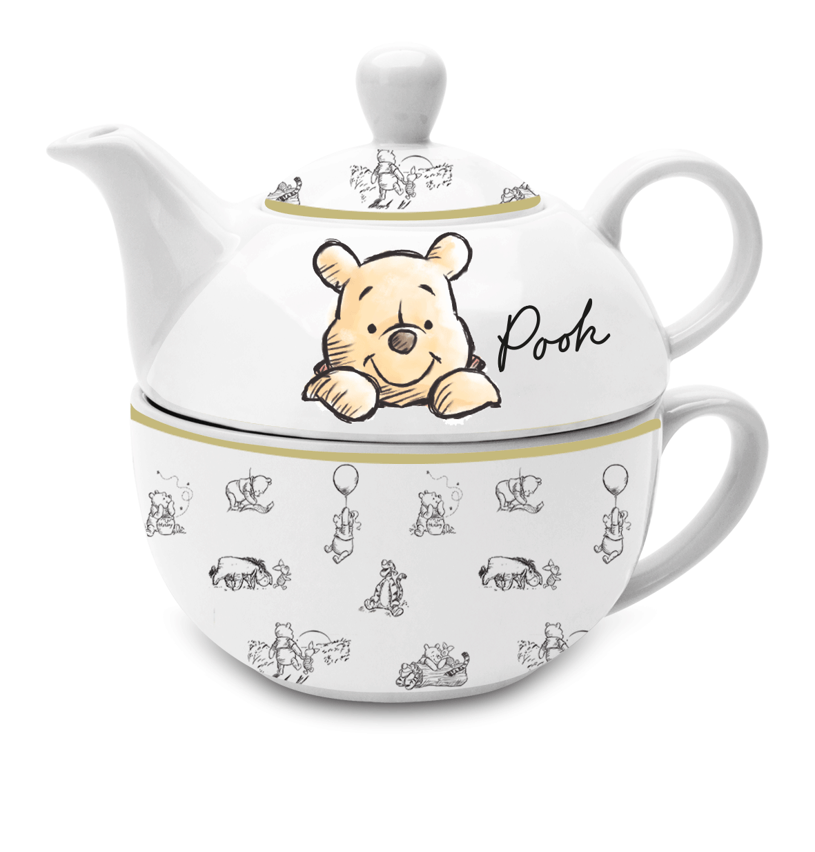 Buy Disney - Winnie the Pooh Tea For One Set Online Australia — Minitopia