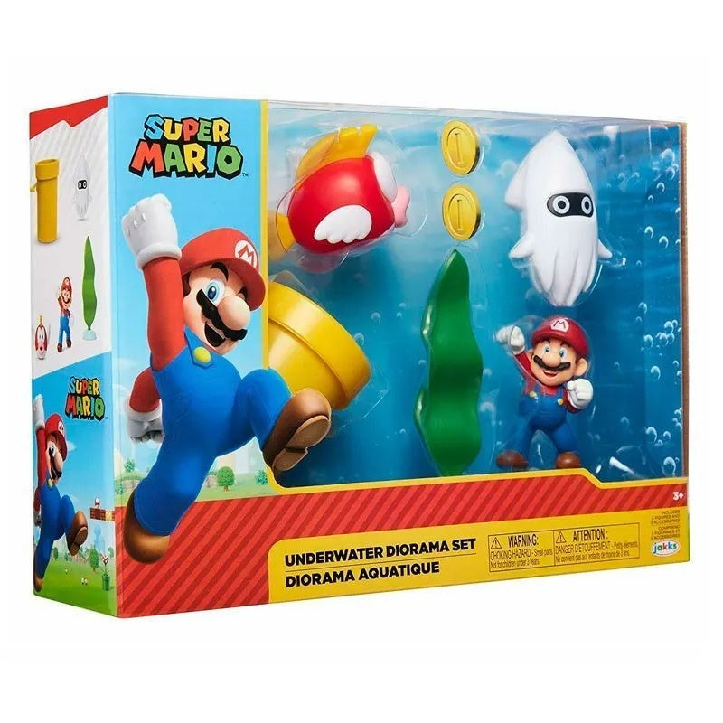 Buy Nintendo - Super Mario Underwater Diorama Online Australia — Minitopia