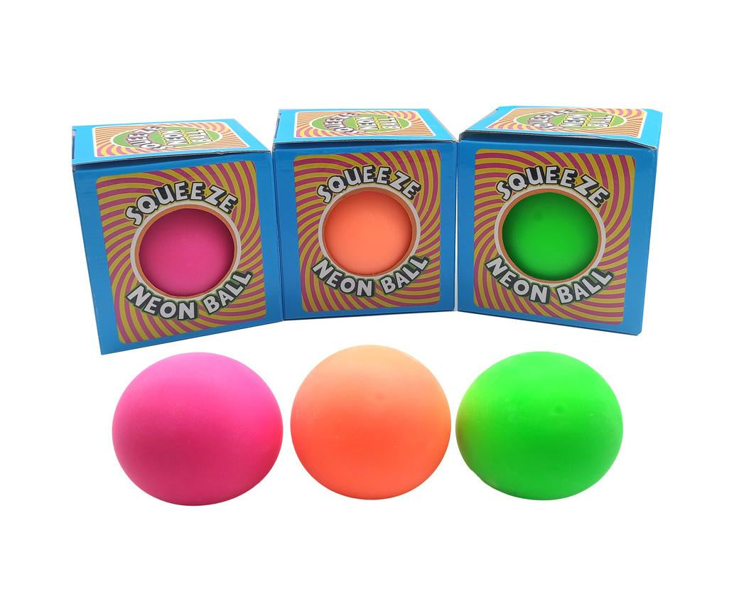 Buy Giant Squeeze Neon Ball 10cm Online Australia — Minitopia