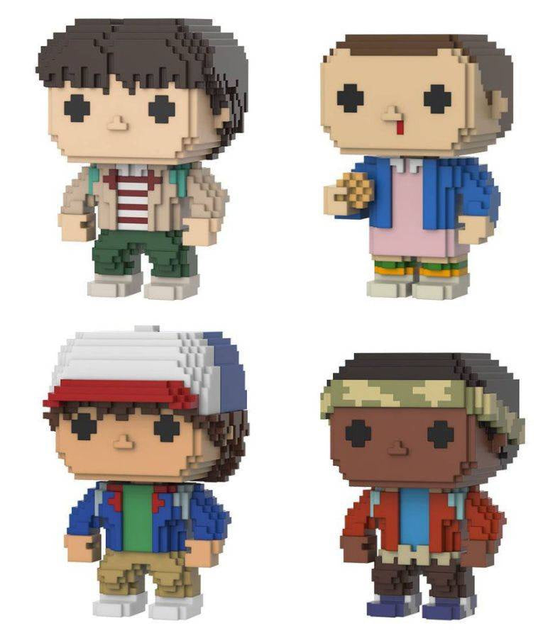 Buy Stranger Things - 8-Bit Kids Pop! 4-Pack [RS] Online Australia ...