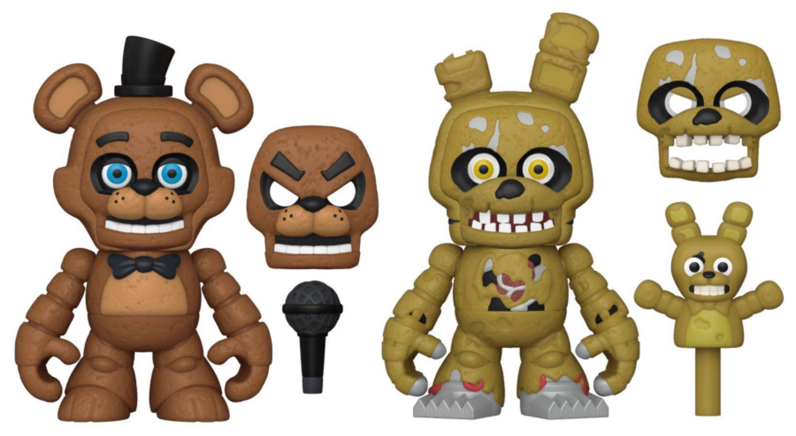 Buy Five Nights at Freddy's - Freddy & Springtrap Snaps! Figure 2-Pack ...